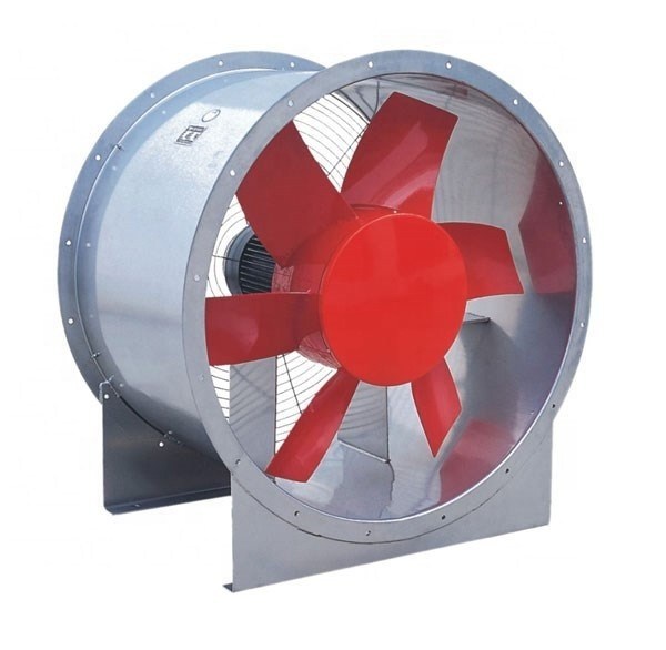 220V/380V High Temperature Axial Flow Smoke Fire-fighting Exhaust Fan ...
